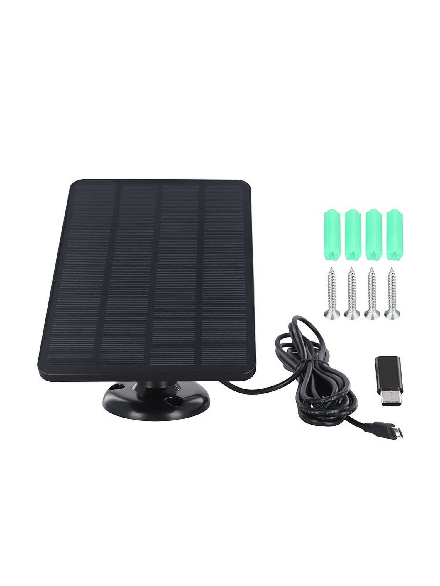 Solar Panel for Blink Camera: 4W Outdoor Solar Charger with 9.84ft ...