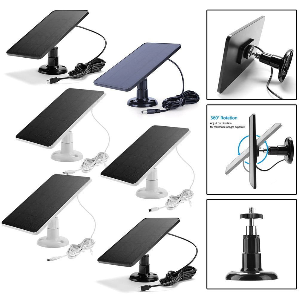 Solar Panel for Blink Camera: 4W Outdoor Solar Charger with 9.84ft ...