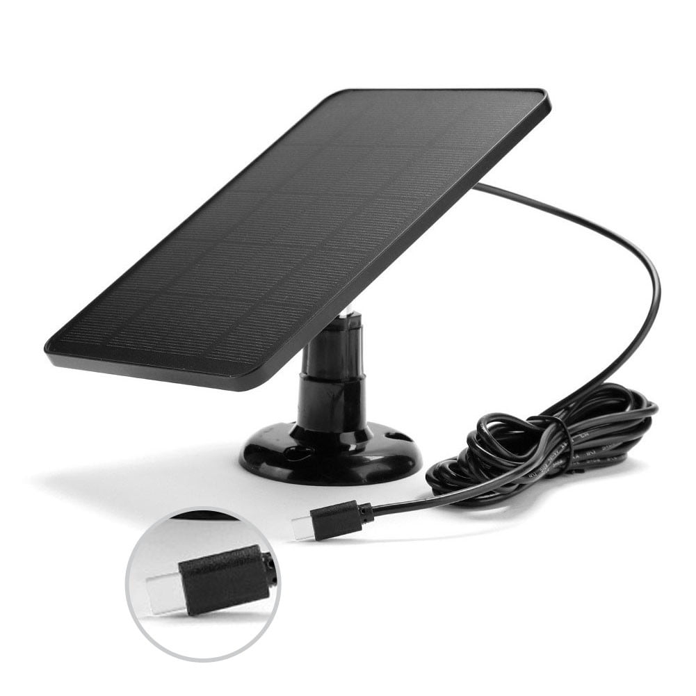Solar Panel for Blink Camera: 4W Outdoor Solar Charger with 9.84ft ...