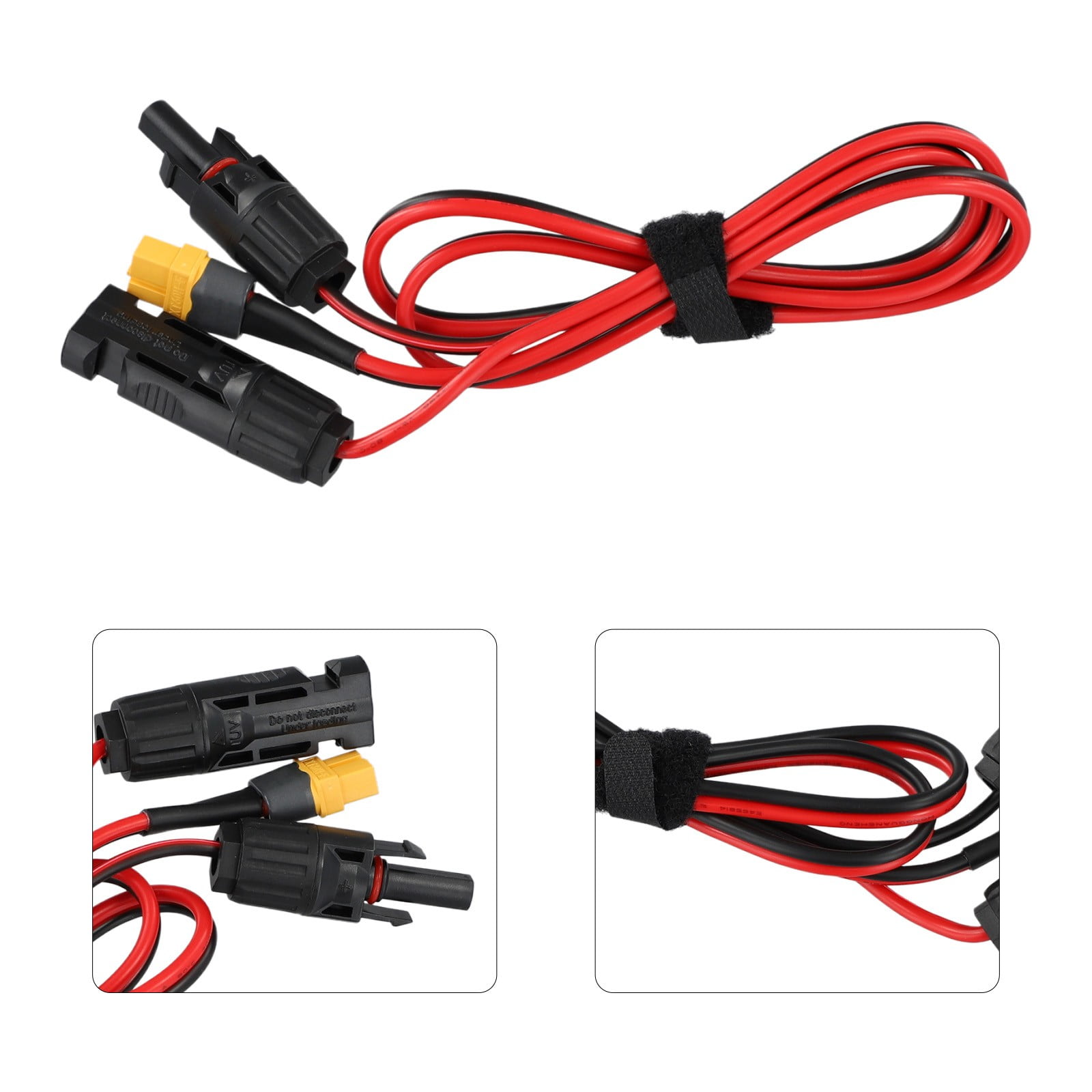 Solar Panels Cable to XT60 Extension Cable for Portable Power Station 1 ...
