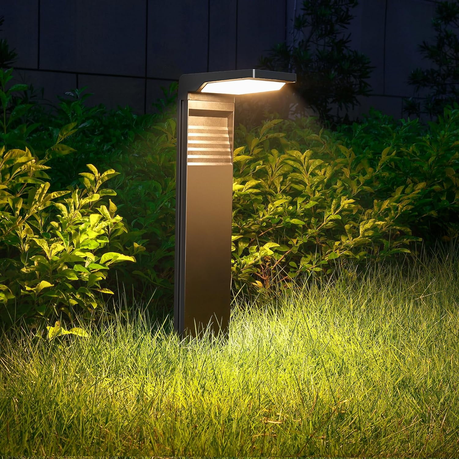 Solar Pathway Lights 6Pack with Warm White and Cool White Mode, Modern ...