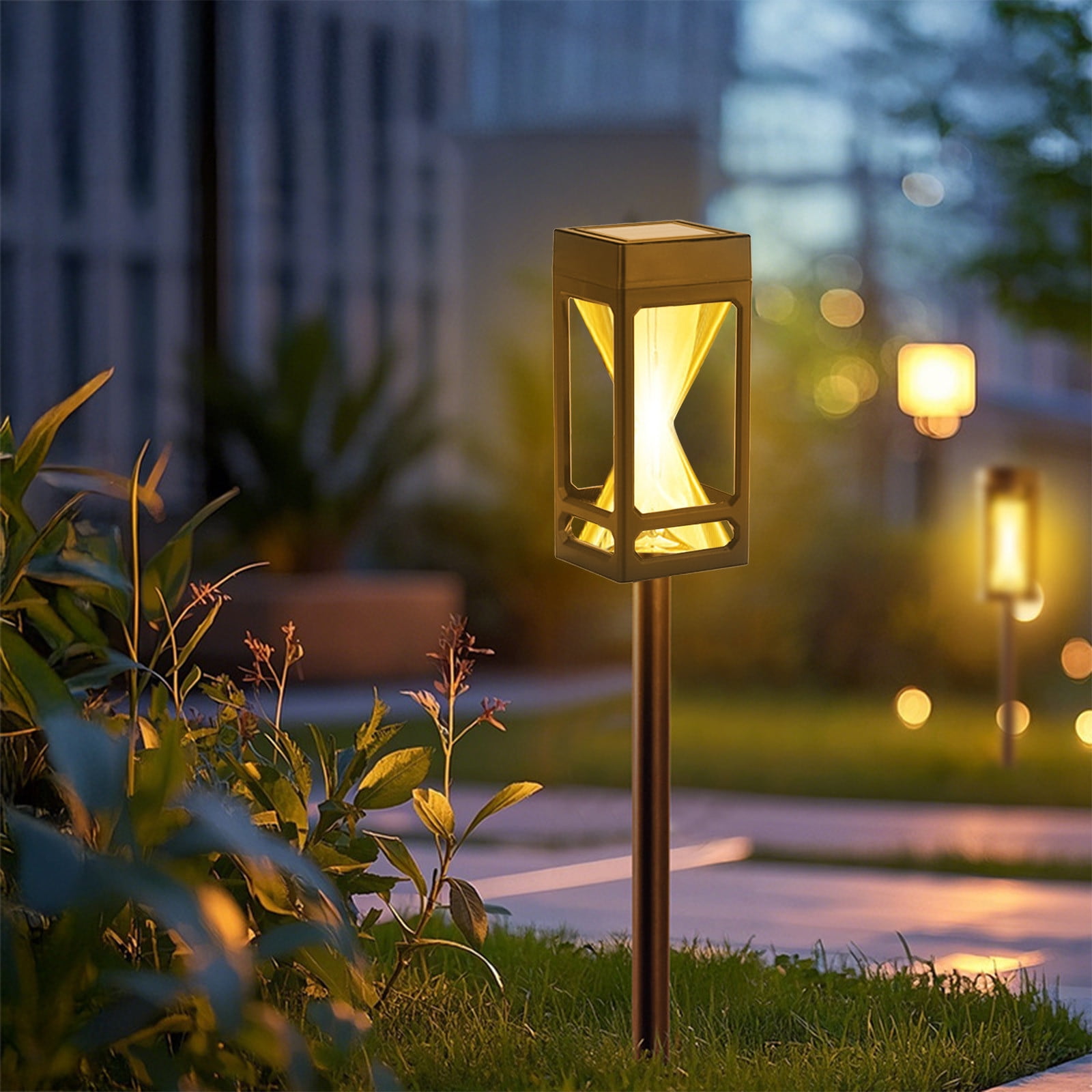 Solar Pathway Lights Outdoor 1 Pack, Bright Solar Path Lights Outside ...