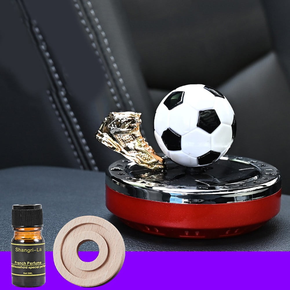 Solar Perfume Fragrance Car Football Air Freshener Essential Auto ...