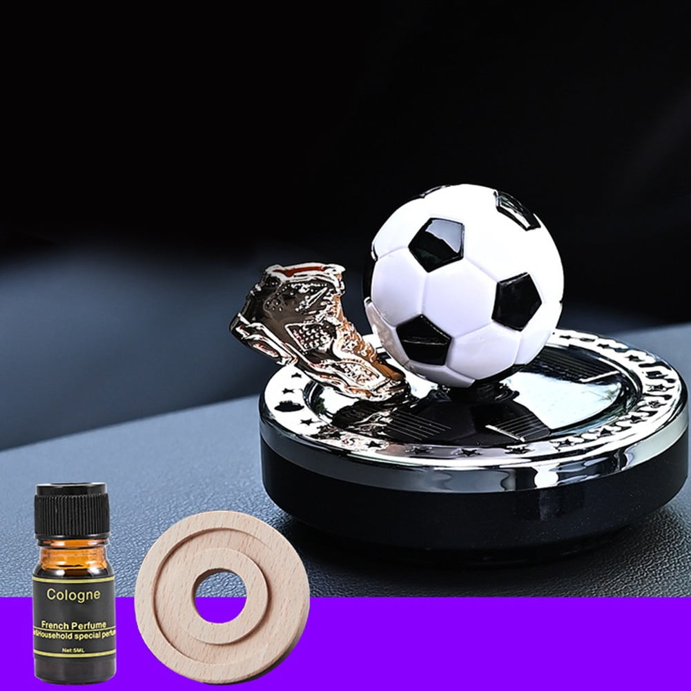 Solar Perfume Fragrance Car Football Air Freshener Essential Auto ...