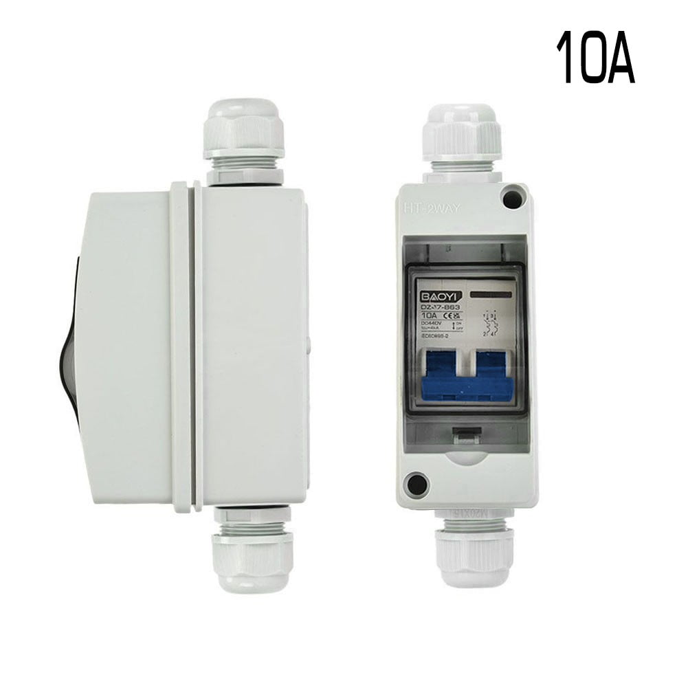 Solar Photovoltaic Cell Combiner Box Dc Circuit Breaker Switch With ...