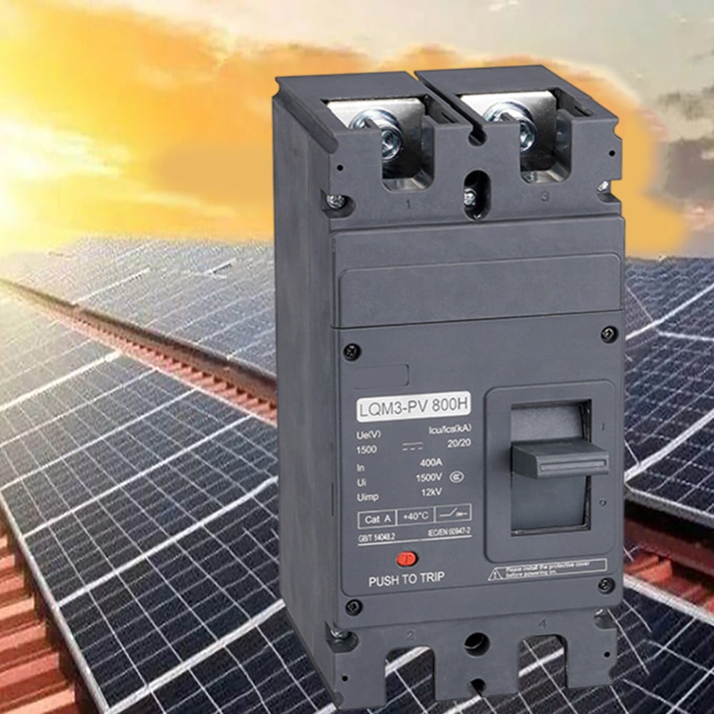 Solar Photovoltaic Dc Molded Case Circuit Breaker 63A100A125A160A Air ...