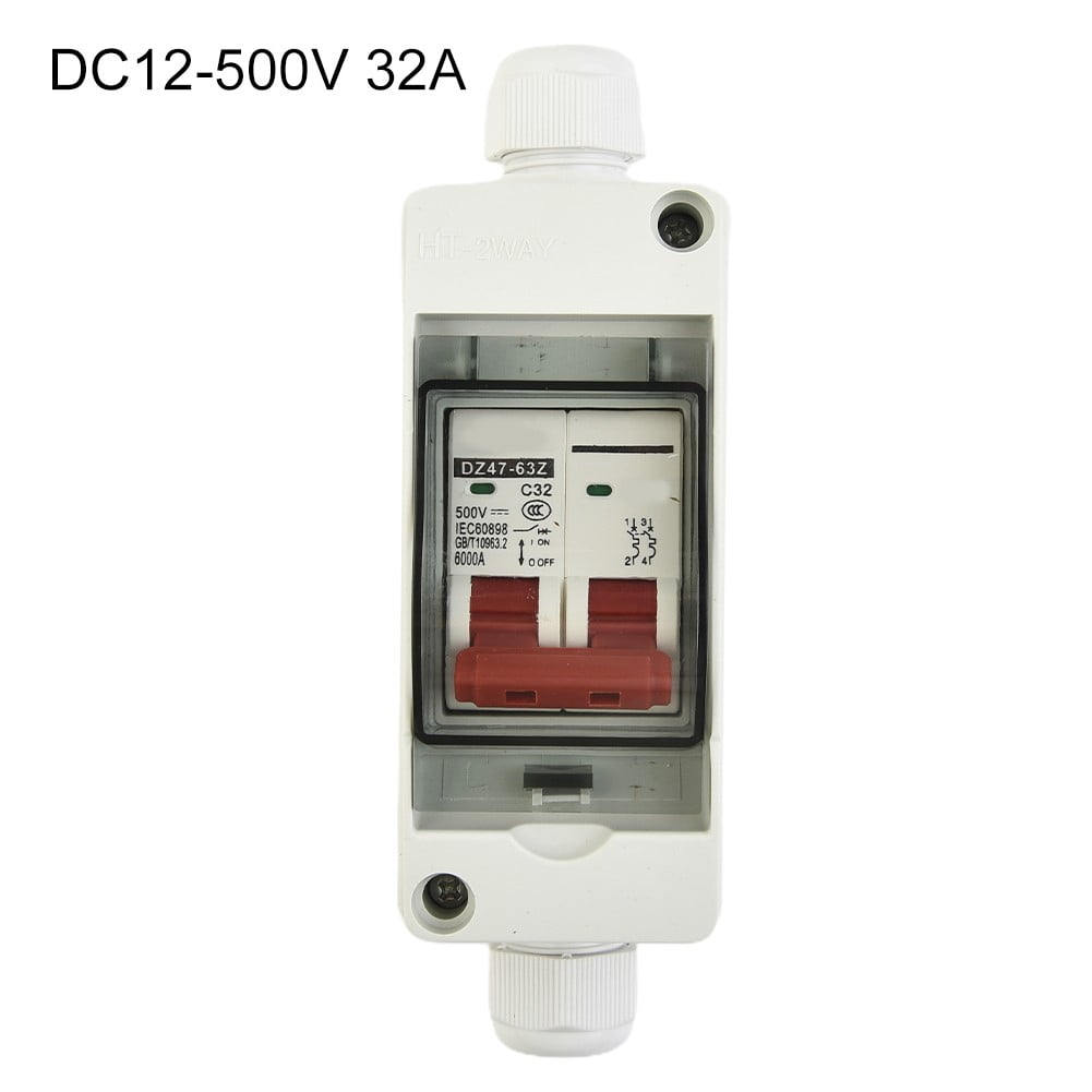 Solar Photovoltaics Battery PV Combiner Box DC Switch Miniature Circuit ...