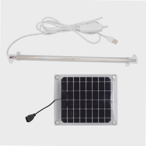 Solar Powered Grow Lights