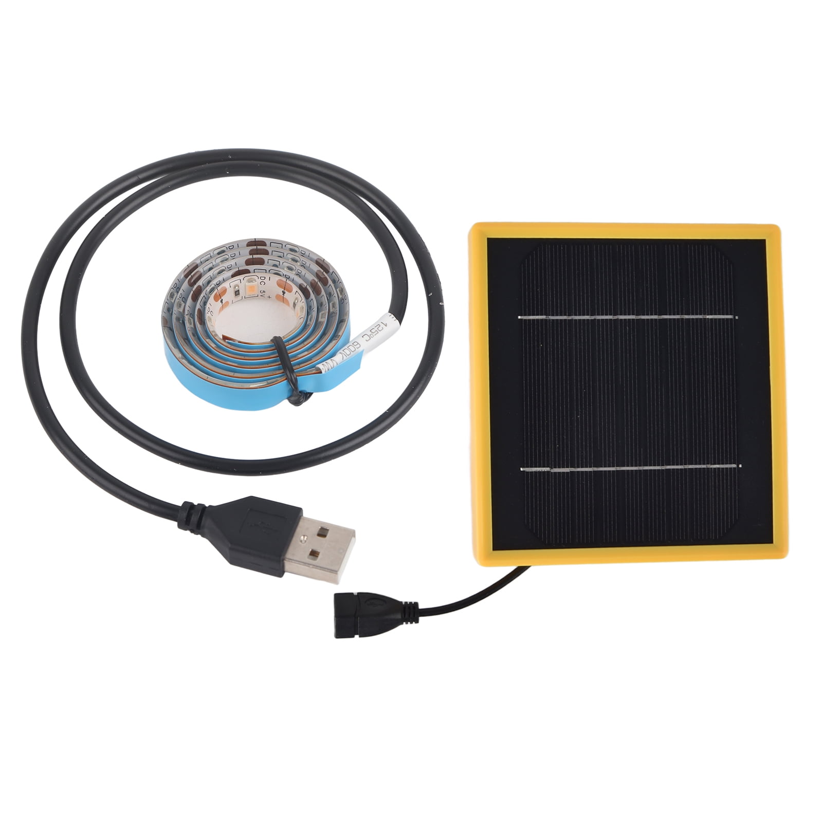 Solar Plant Grow Light Strip Solar Power Full Spectrum 5W LED High ...