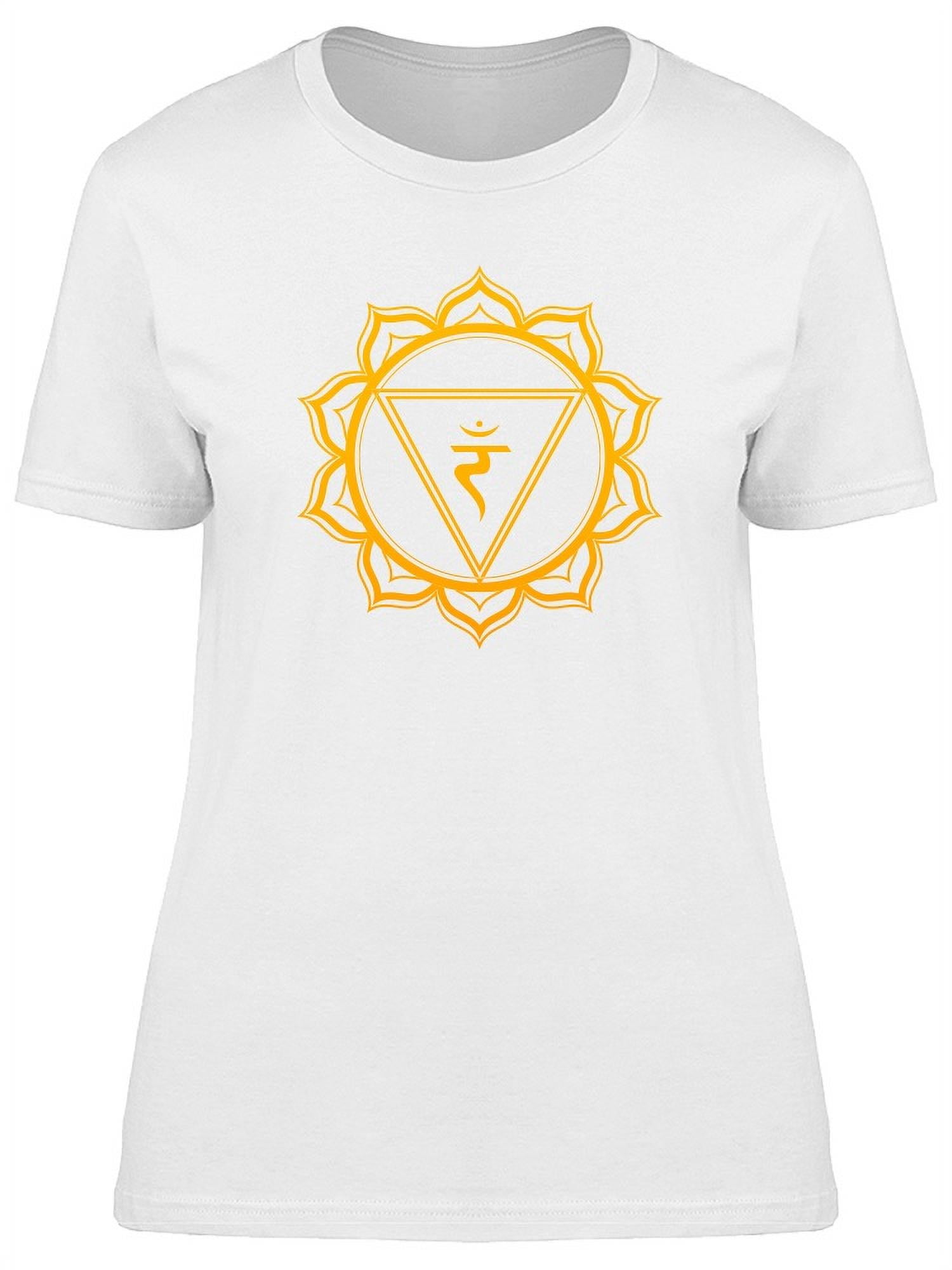 Solar Plexus Chakra T-Shirt Women -Image by Shutterstock, Female Small ...