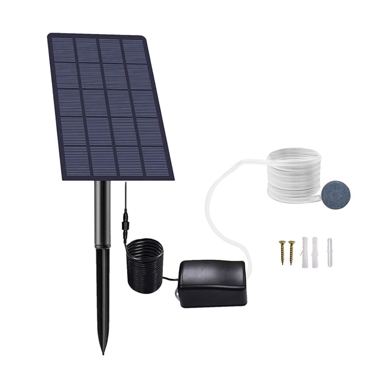 Solar Pond Aerator, Aquarium Oxygen Aerator Air Pump Fishing Aerator ...
