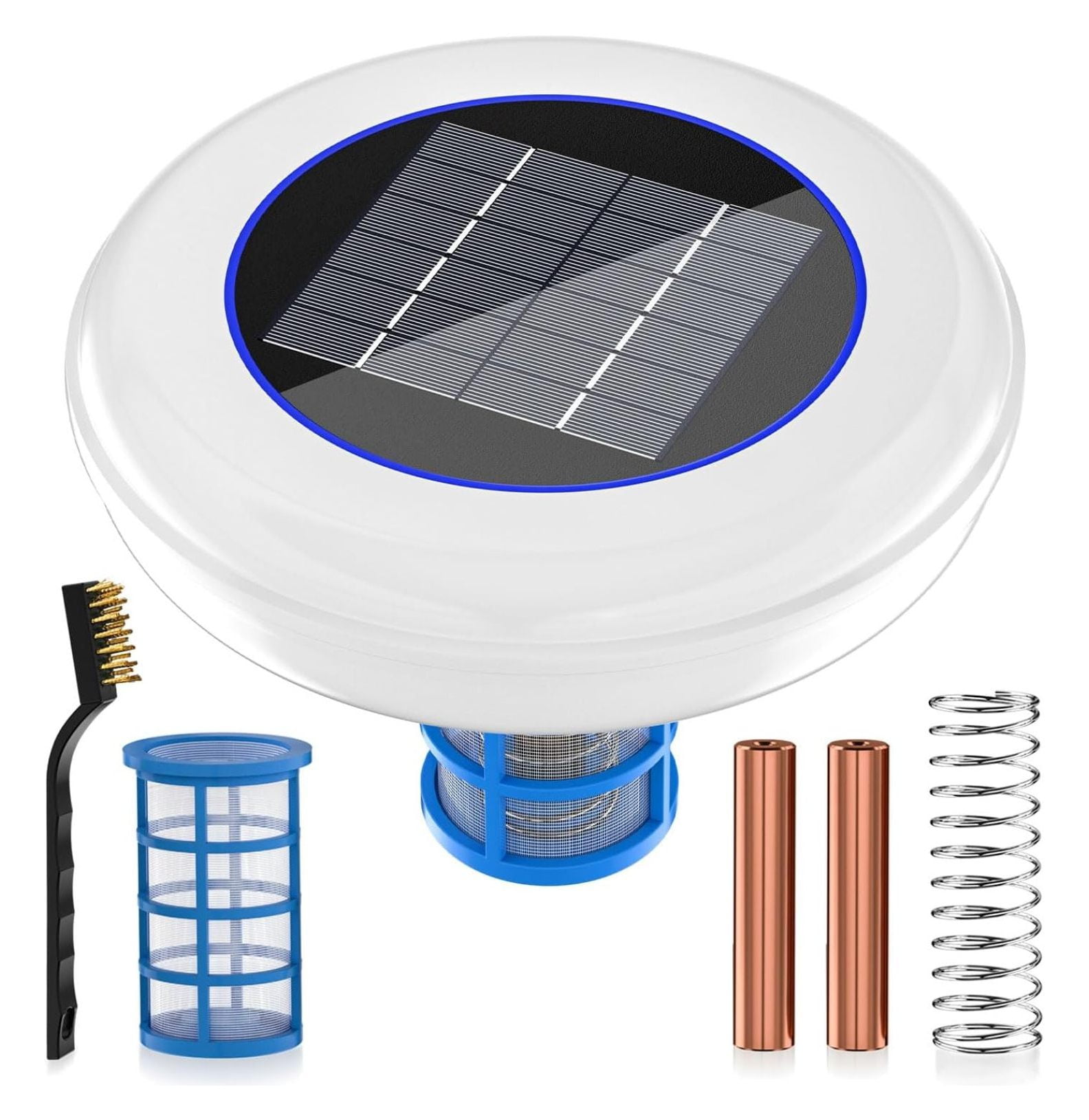 Solar Pool Cleaner | Floating Water Cleaner and Purifier | 2 Copper ...
