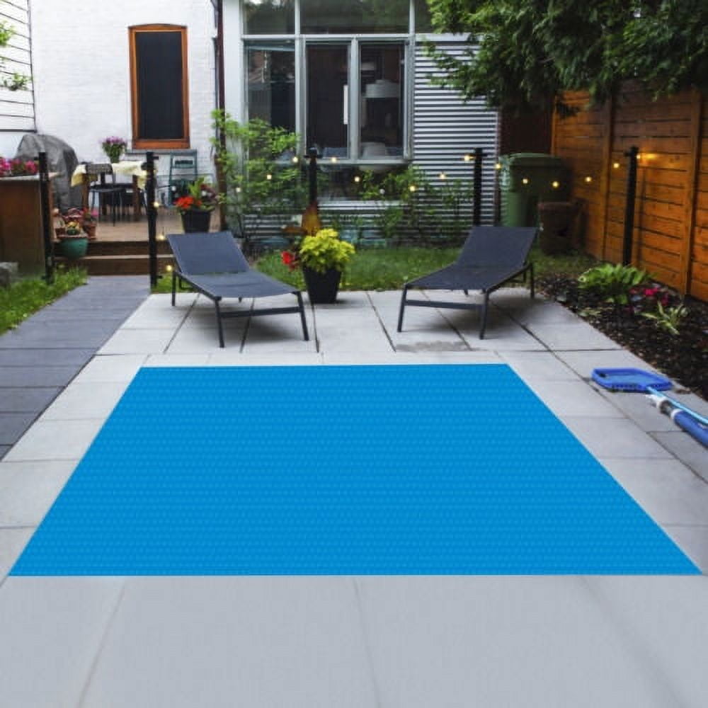 Solar Pool Cover Blanket for 8 ft x8 Ft Square Frame Swimming Pools ...