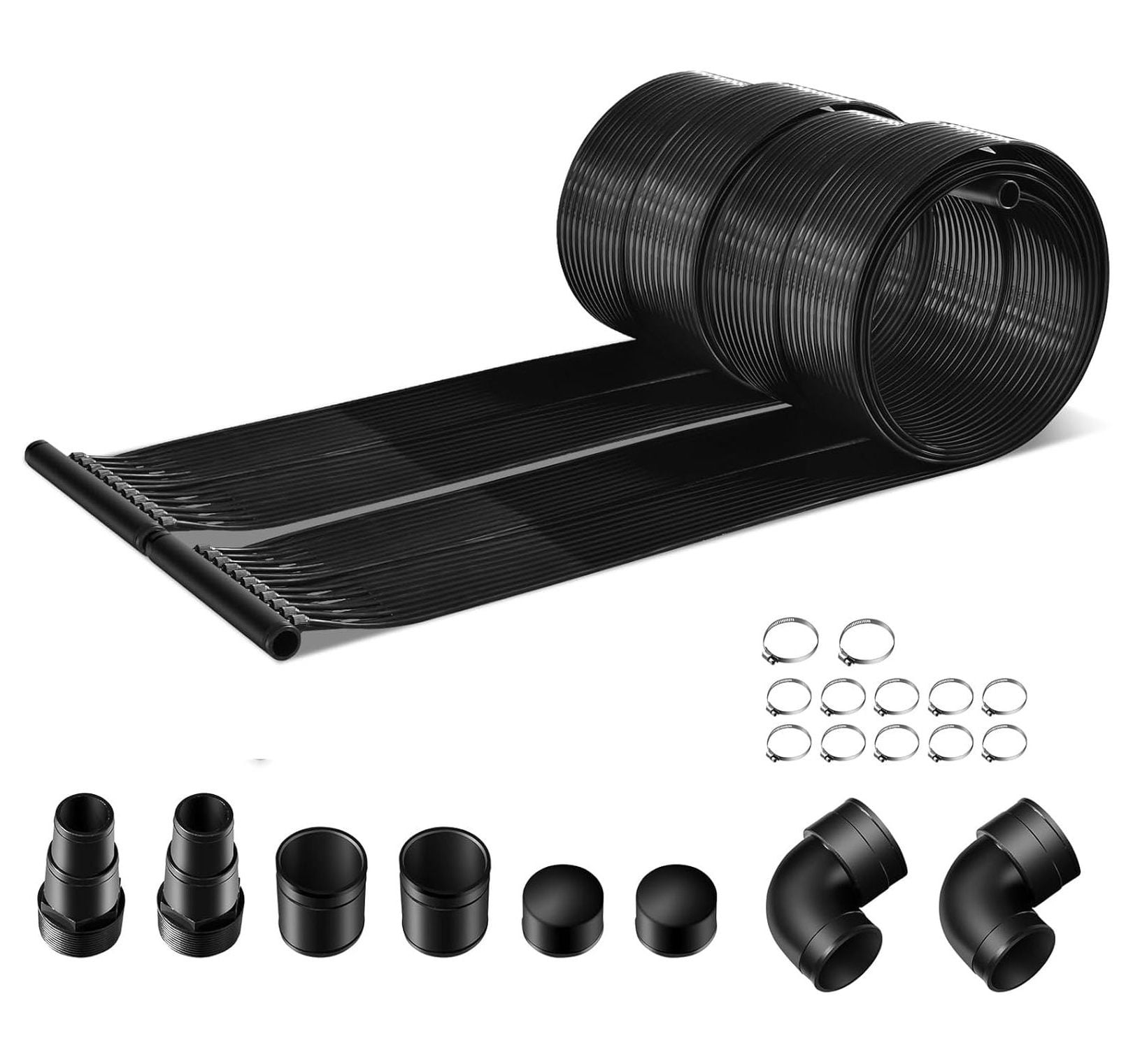 Solar Pool Heater, 2.5 x 20 Feet In-Ground/Above-Ground Swimming Pool ...