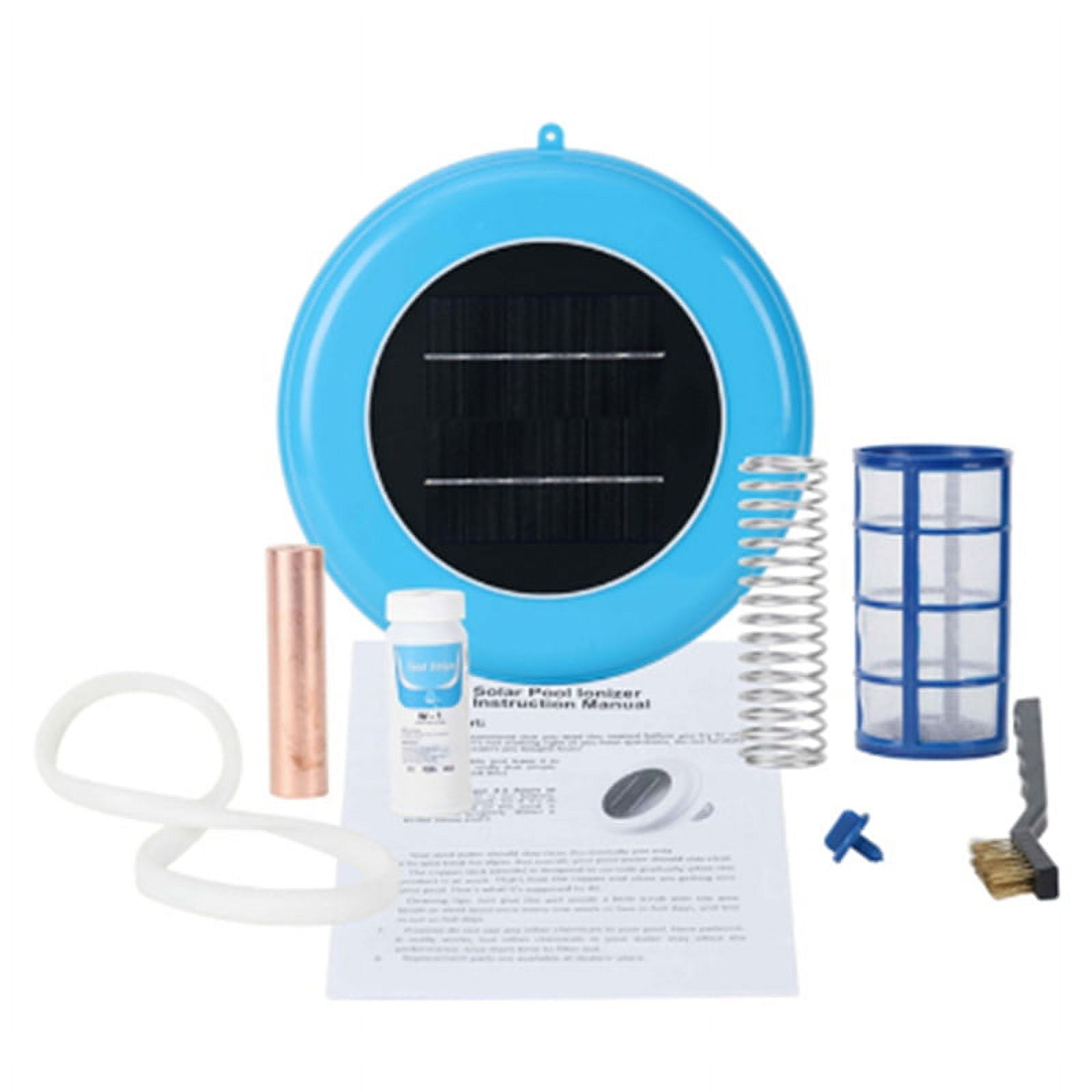Solar Pool Ionizer Copper Silver Ion Swimming Pool Purifier Algae ...