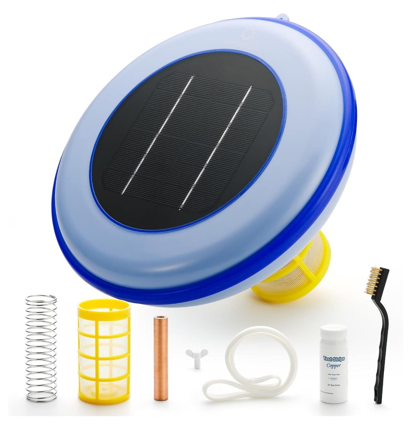 Solar Pool Ionizer, Water Purifier for 35,000 Gallon Pools, Reduces ...