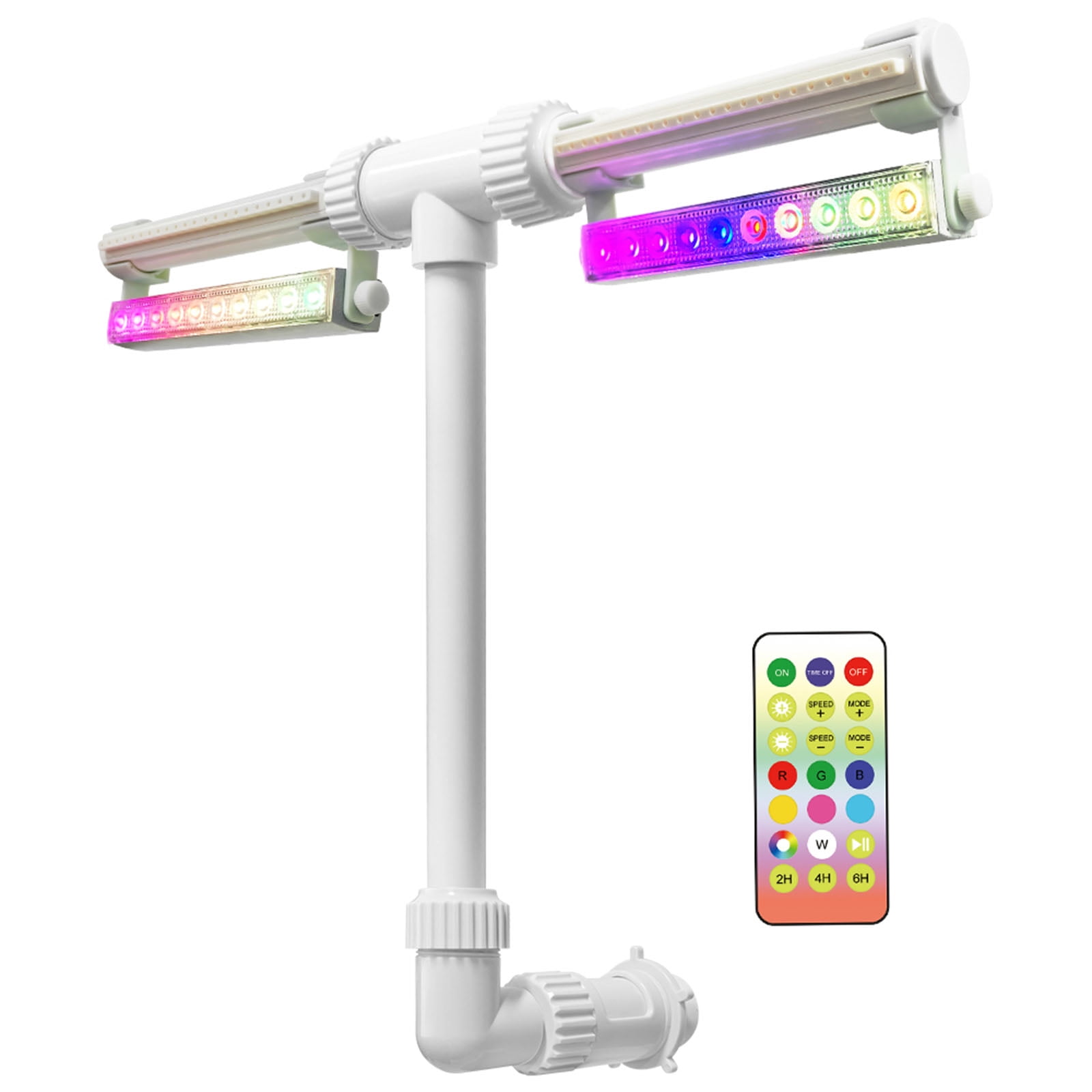 Solar Pool Light with Auto Sensing & Remote Control, Adjustable Head ...