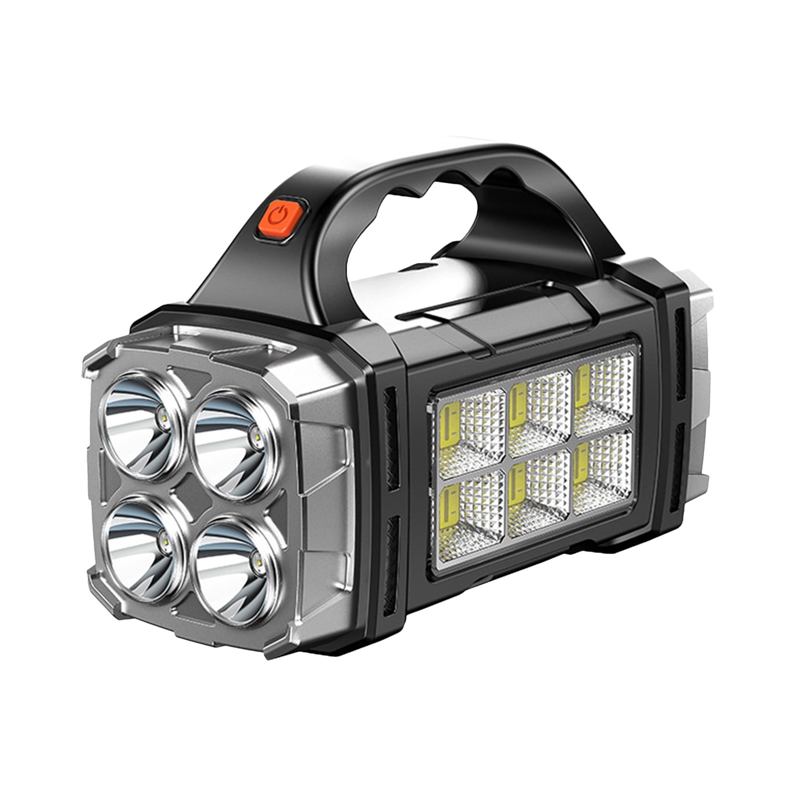 Solar Portable Light Outdoor Led Multi-function Red And Blue Flashing ...