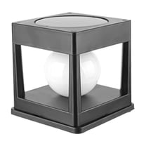 12 Pack 4x4 Solar Post Cap Lights Outdoor Waterproof, Solar Fence Post ...