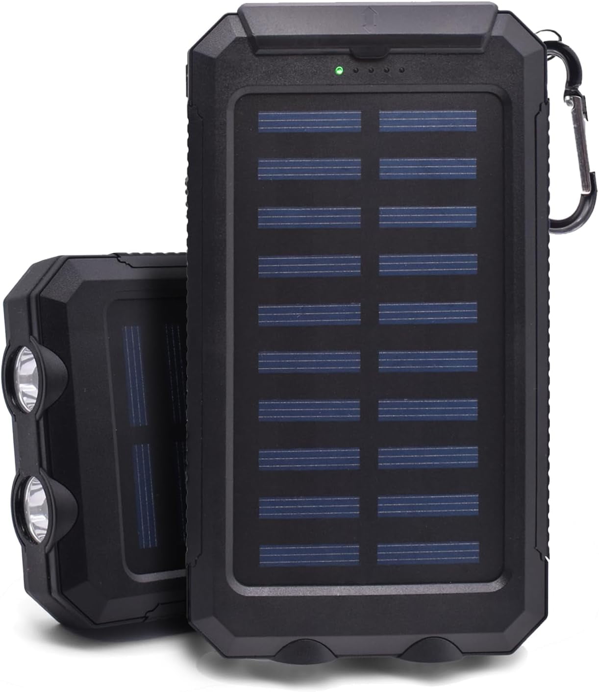 Solar Power Bank 10K - Fast Charging Portable Solar Iphone Charger With ...