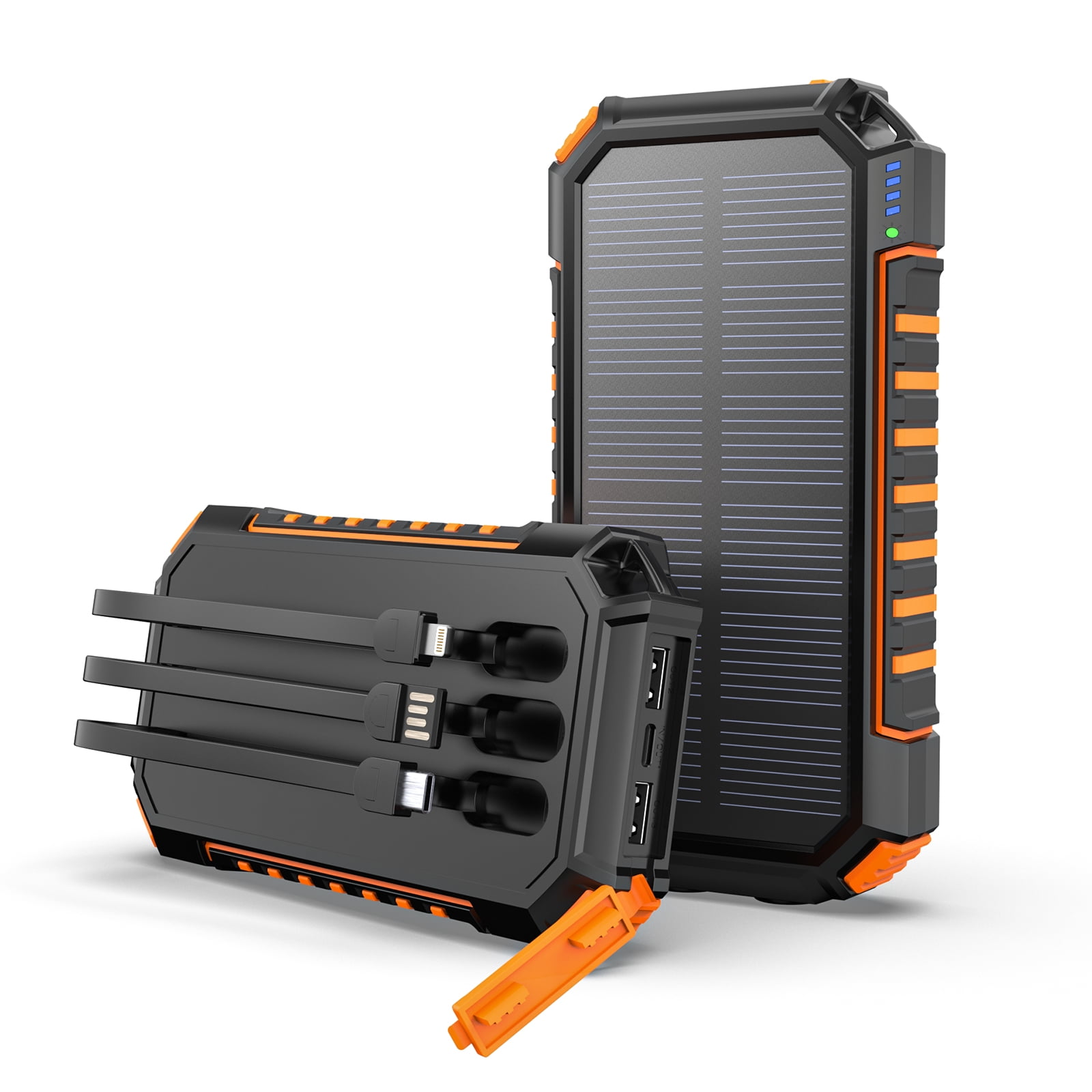 T11X Portable Power Pack, 27000mAh Solar Charger, USB C and Lightning ...