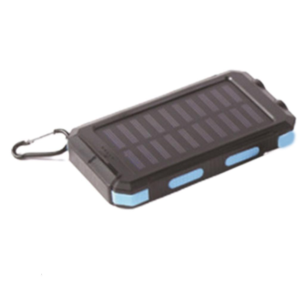 Solar Power Bank Portable Charger 20000mAh Waterproof Battery Backup ...