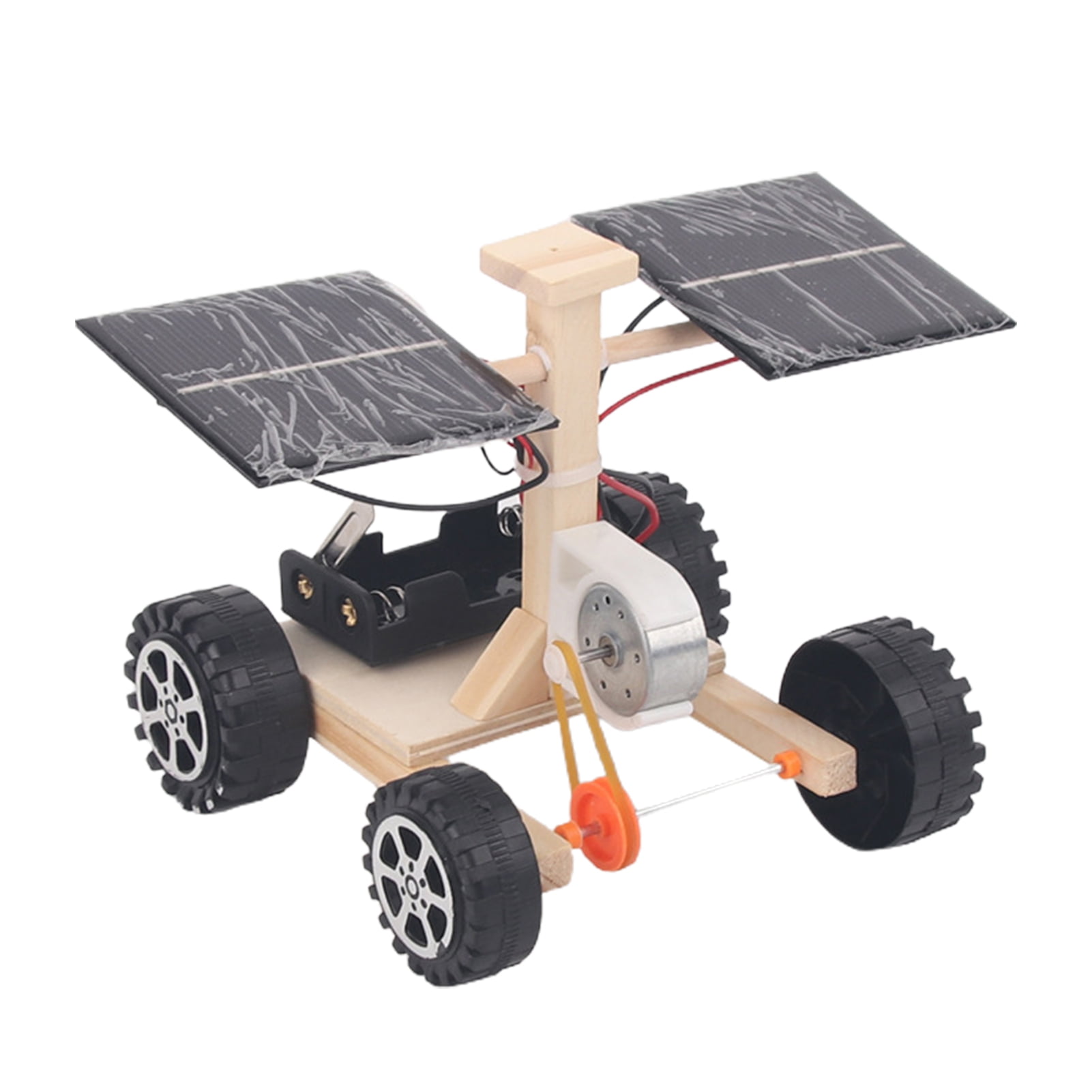 Solar Power Car Model Easy Self-Assembly Eco-Friendly Science Electric ...