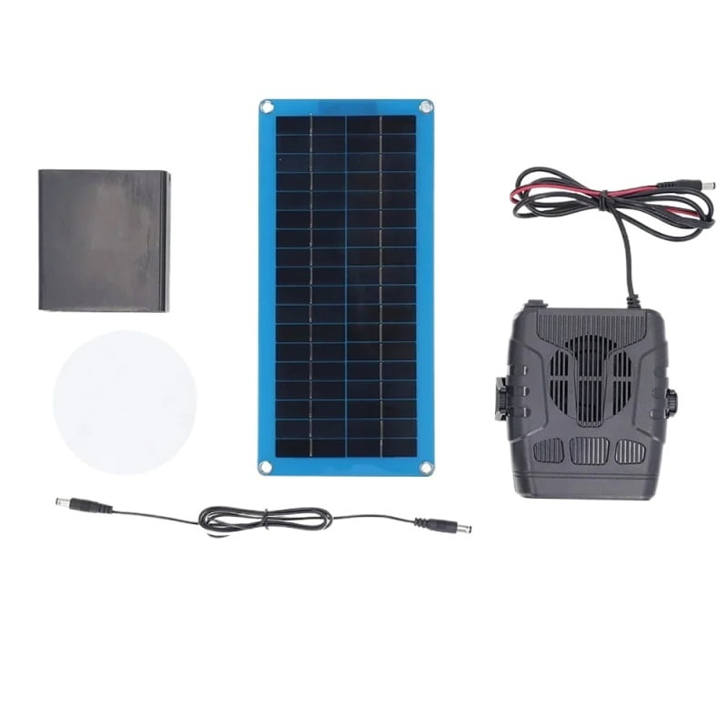 Solar Power Electric Heater 12V 20W 30W Winter Powered by Sunlight ...
