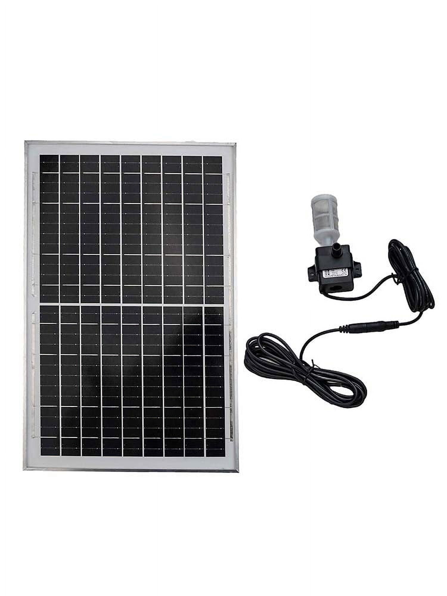 Solar Power Fish Pond Filtration And Oxygen Pump For Continuous ...