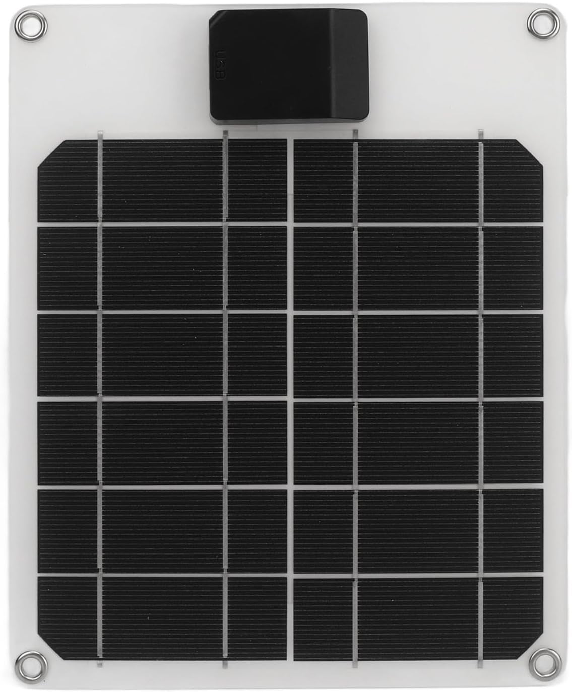 Solar Power Generator Panel, Solar Panel High Efficiency Portable 5W 5V ...
