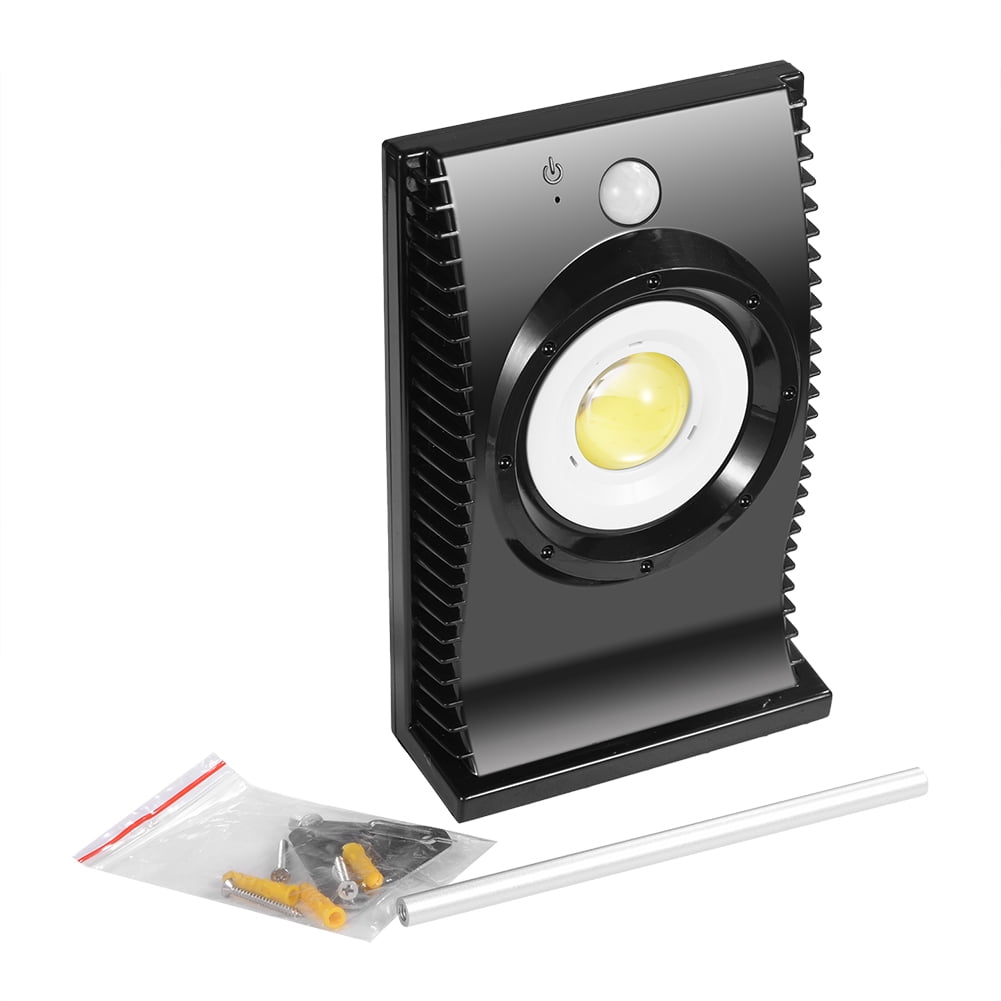 Solar Power Panel LED COB Infrared Sensing Lamp Outdoor Wall Street ...