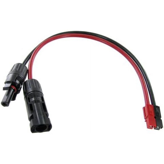 Solar Power Power Cable with Anderson Power Connectors, Standard ...