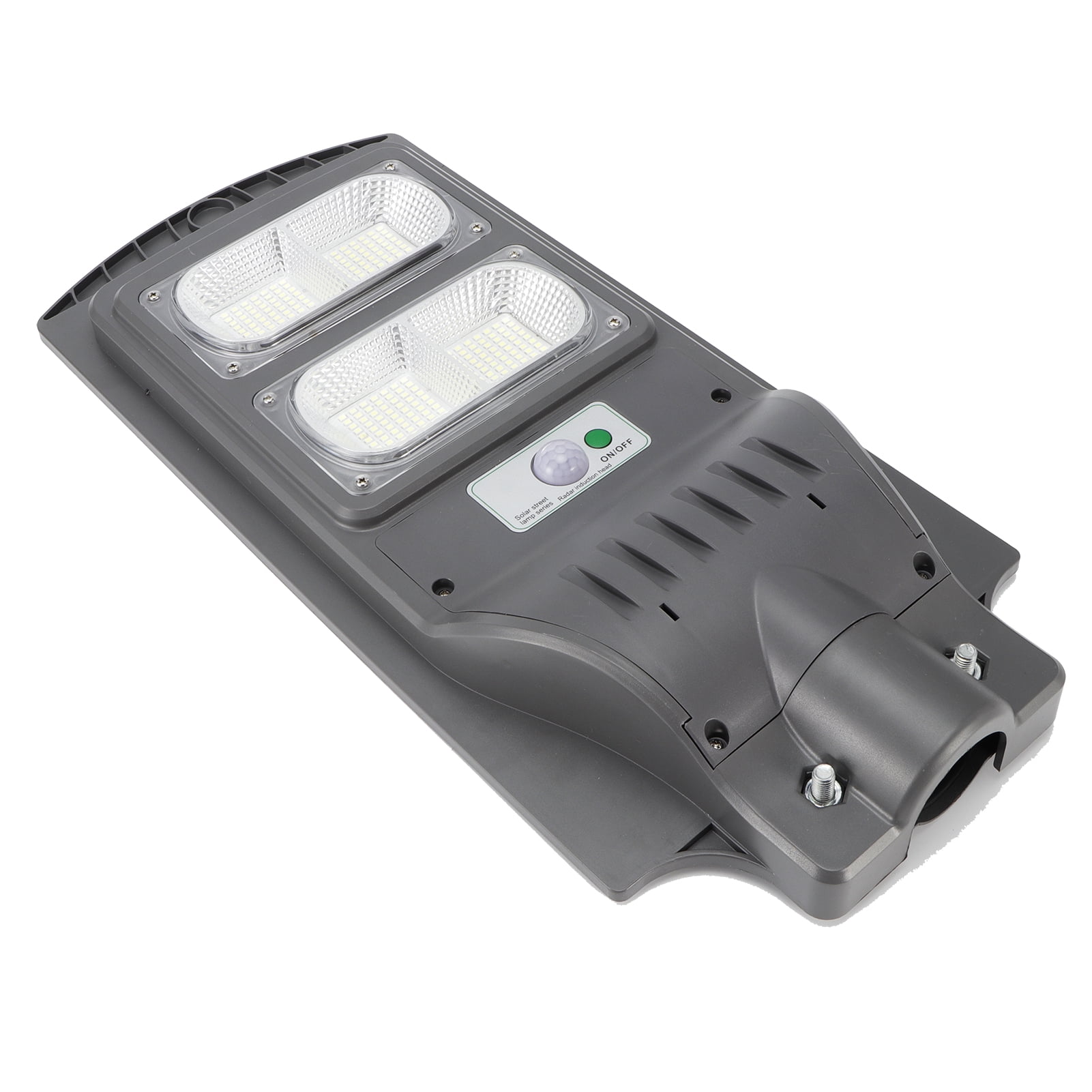 Solar Power Street Light LED Radar Sensor Plaza Garden Remote ...