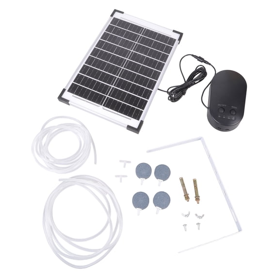 Solar Power Water Aeration Pumps For Outdoor Aquariums Powerful Air ...