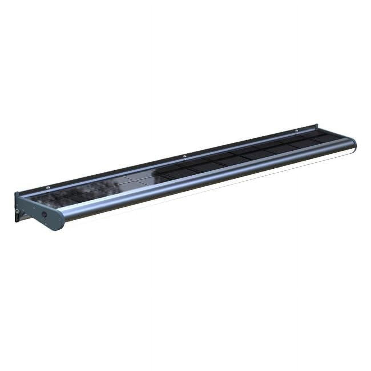 Solar Powered 20 watt Gray Outdoor Integrated LED Wall Flood, Billboard ...