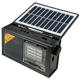 Portable Solar-Powered AM/FM/SW Radio, Bluetooth 5.0 Speaker, MP3 ...