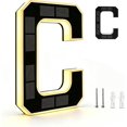 Solar Powered Address Numbers, Waterproof LED House Number Sign With 9 ...