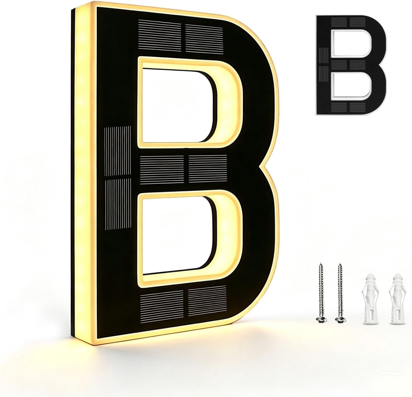 Solar Powered Address Numbers, Waterproof LED House Number Sign With 9 ...