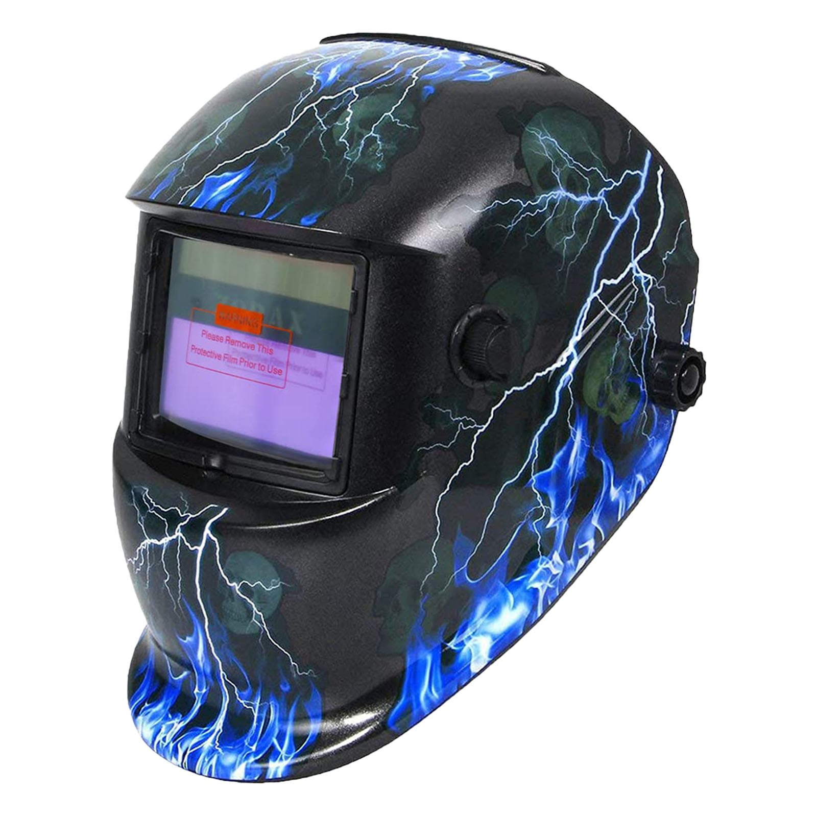 Solar Powered Auto Darkening Welding Head Mounted for TIG/MIG/Arc ...