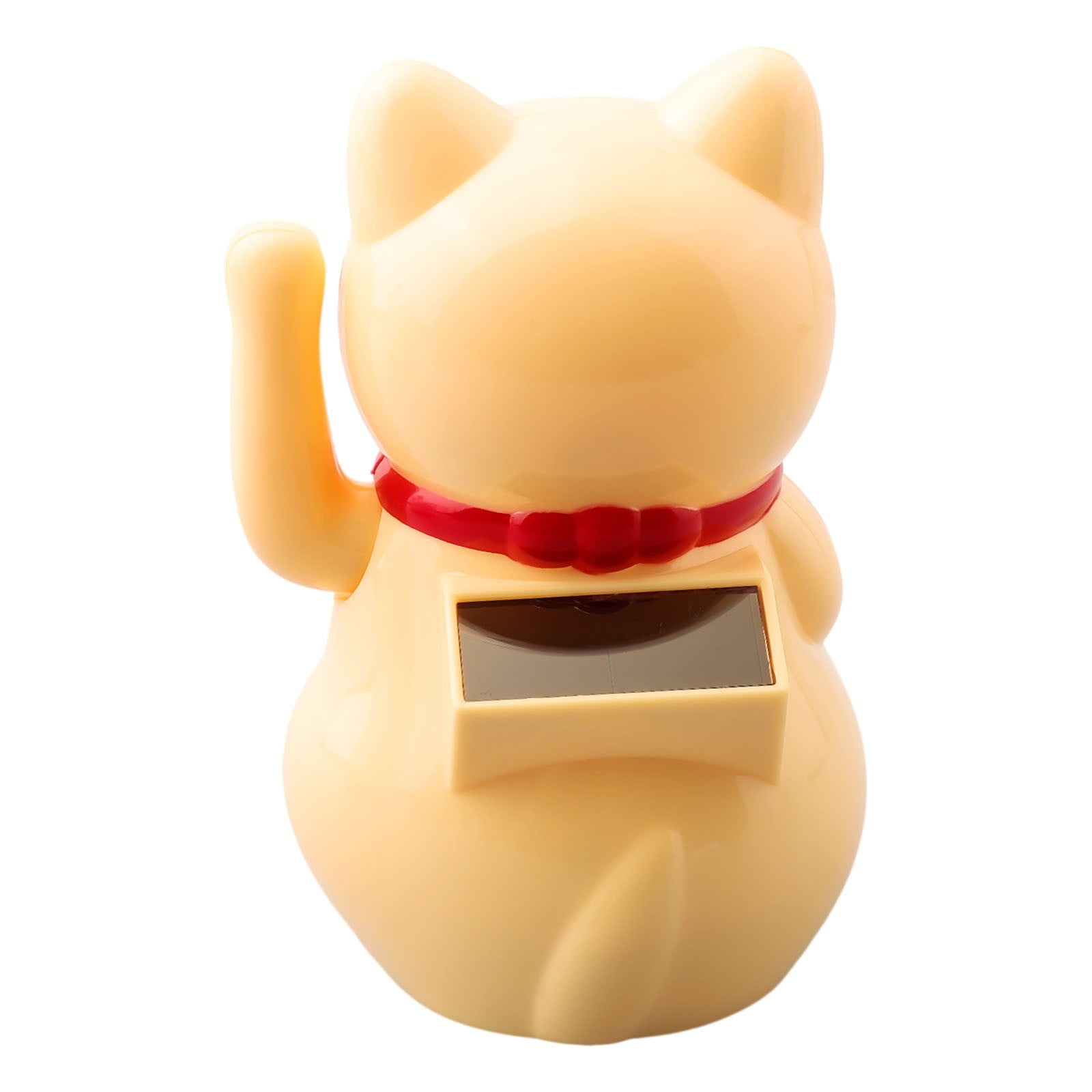 Solar-Powered Automatic Waving Lucky Cat Cashier Ornaments For A Family ...