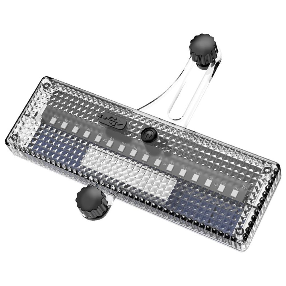 Solar Powered Bicycle Tire Flash Mountain Bike Equipment Accessories ...