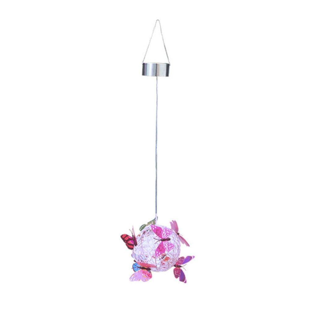 Solar-Powered Butterfly Pendant Light: Charming Garden Decor with ...