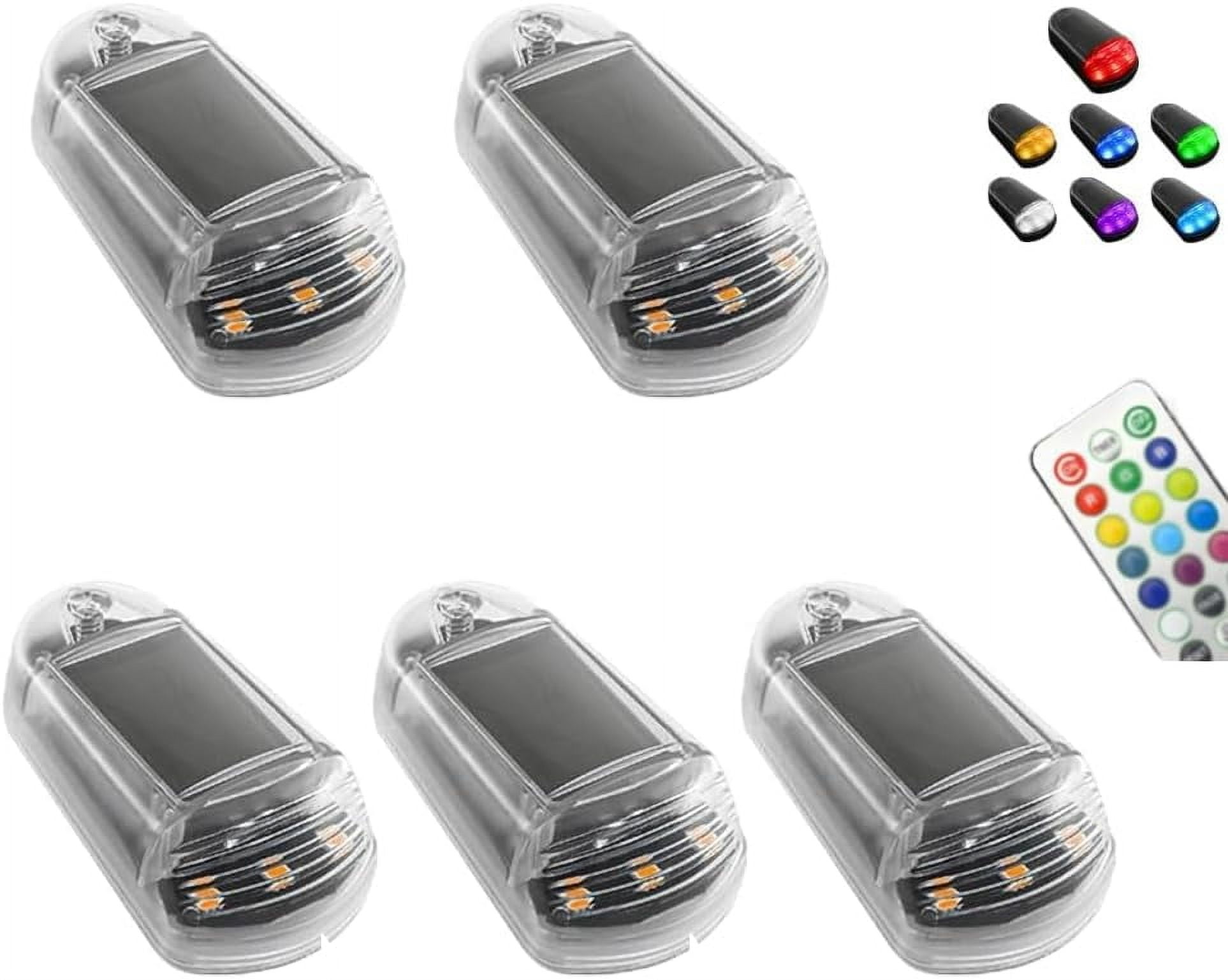 Solar Powered Cab Lights, No Drill Solar Powered Cab Lights, Wireless ...