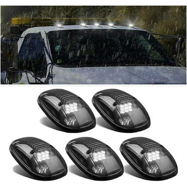 No Drill Car Cab Lights, Upgrade IP67 Waterproof Solar Cab Lights for ...