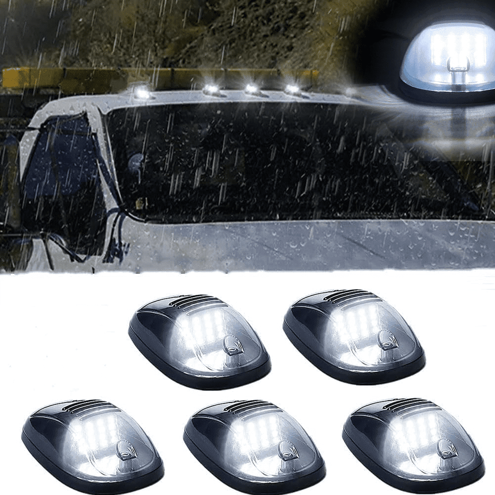 Solar Powered Cab Lights for Trucks - No Drill Wireless Installation ...