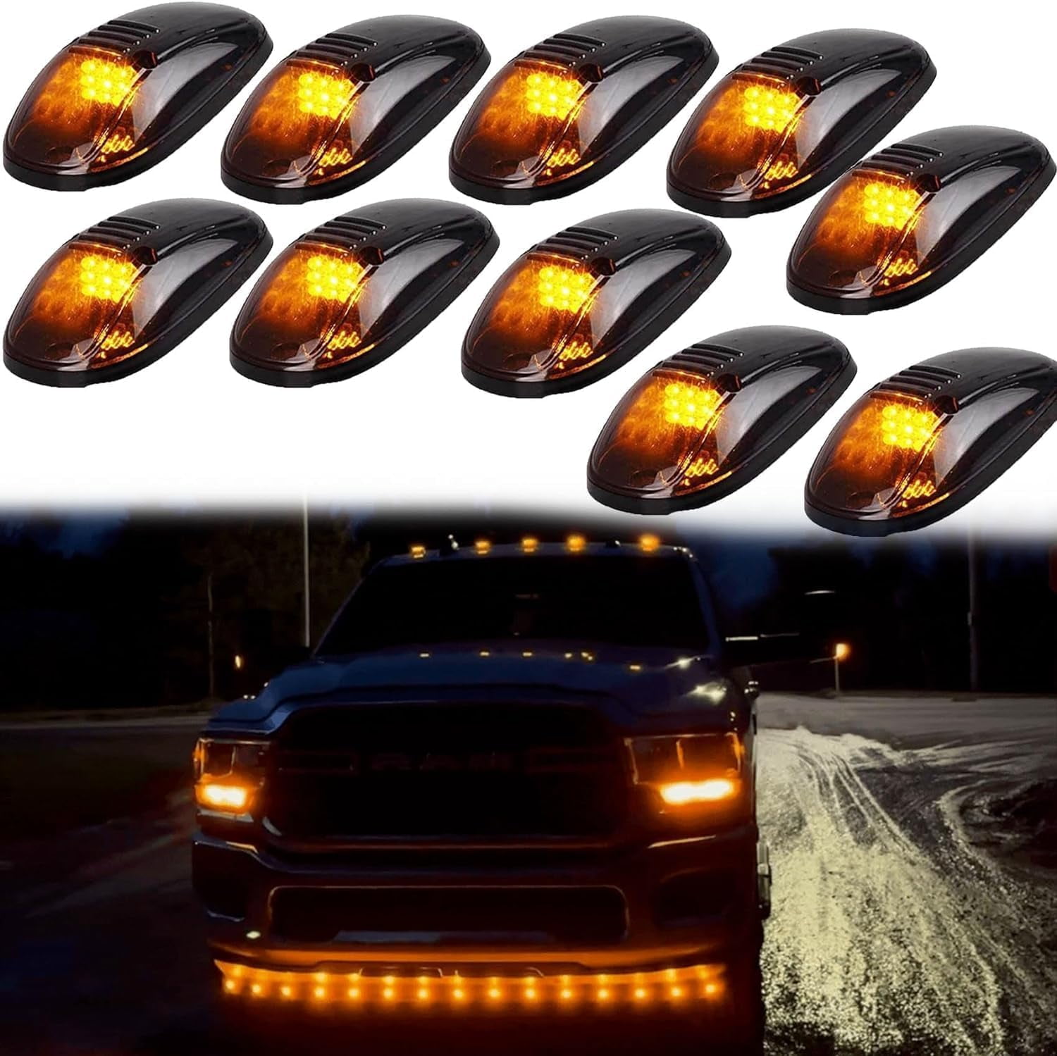 Solar Powered Cab Lights for Truck - 2024 Best Solar Powered Cab Lights ...