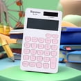 Solar Powered Calculator - Large Display, Big Button Dual Power ...