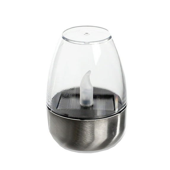 Solar Powered Candle Light For Outdoor Use Flameless Warm Led ...