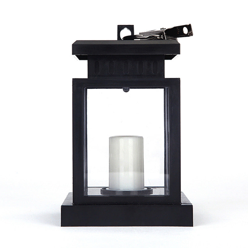 Solar Powered Candle Light Outdoor Waterproof Flickering LED Candles ...