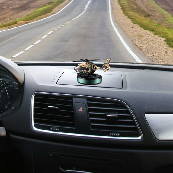 Solar Powered Car Air Helicopter Aromatherapy Diffuser with Rotating ...
